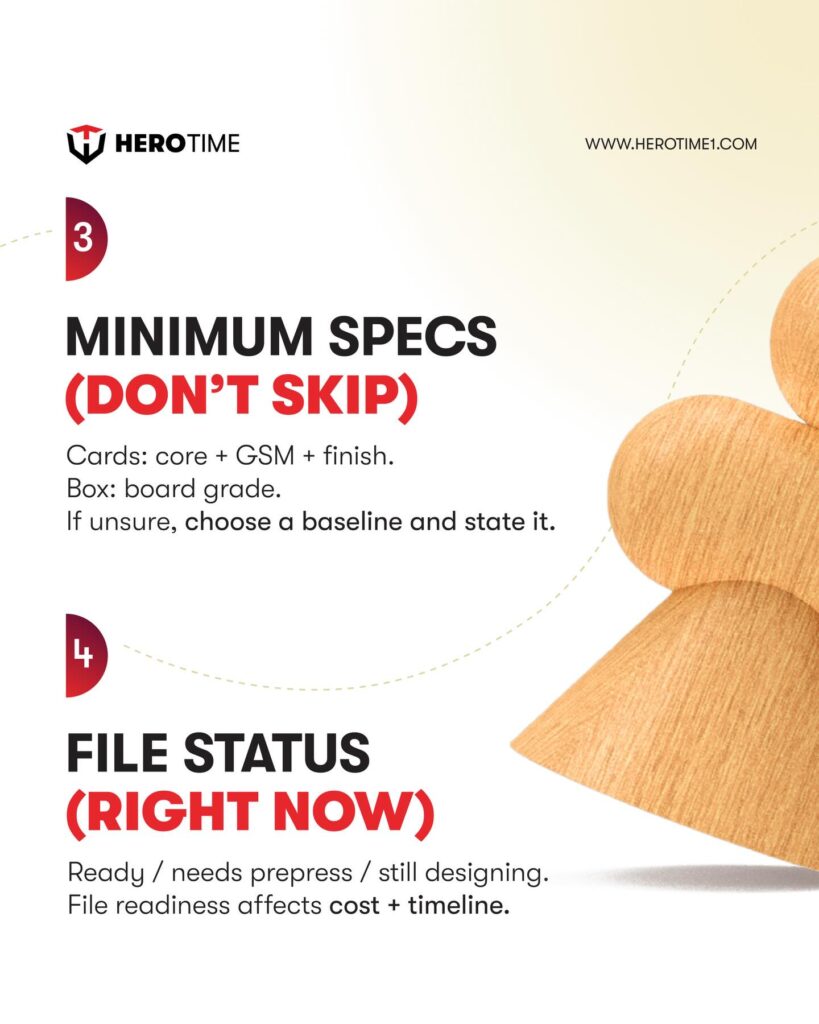 First Quote Request Checklist for Board Game Manufacturing - Hero Time ...